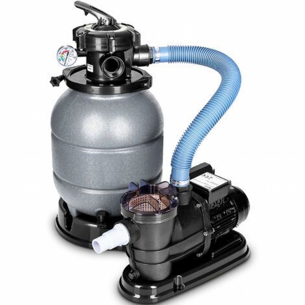 ️tillvex Sandfilteranlage mit Pumpe Grau Filteranlage Sandfilter ...